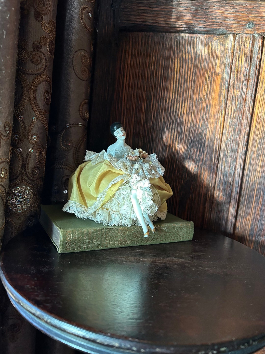 Lady Pin Cushion Yellow Skirt - Etsy