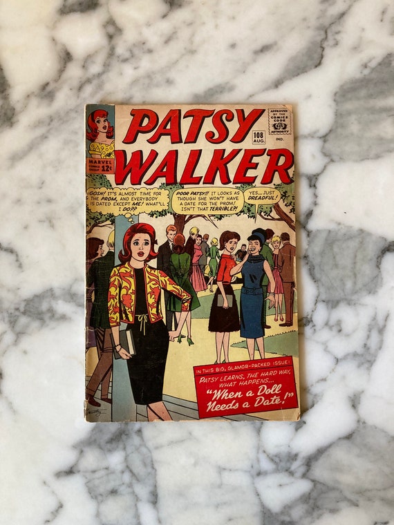 Patsy Walker Comic Book Marvel Comics | Etsy