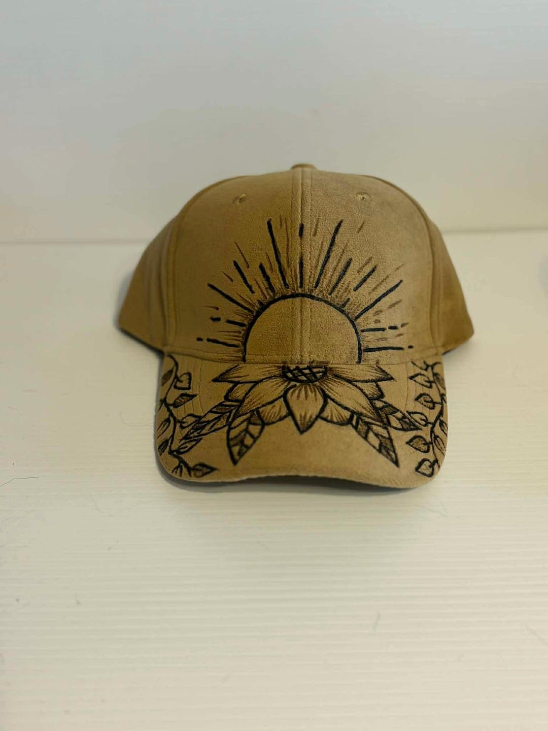 Custom Hat Design "sun and Sunflower" - Etsy