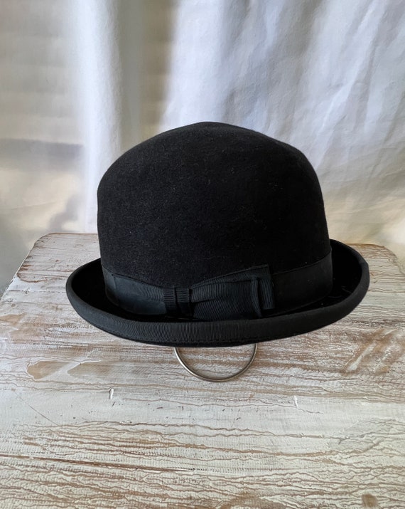 Vintage Roni Ladies Black Bowler Equestrian Dressage … - Gem