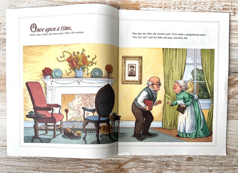 The Gingerbread Man, Retold by Jim Aylesworth, Paperback, 1998, Nice - Etsy