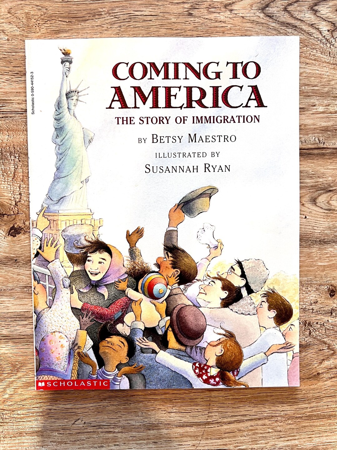 Coming to America the Story of Immigration by Betsy Maestro, 1996 ...