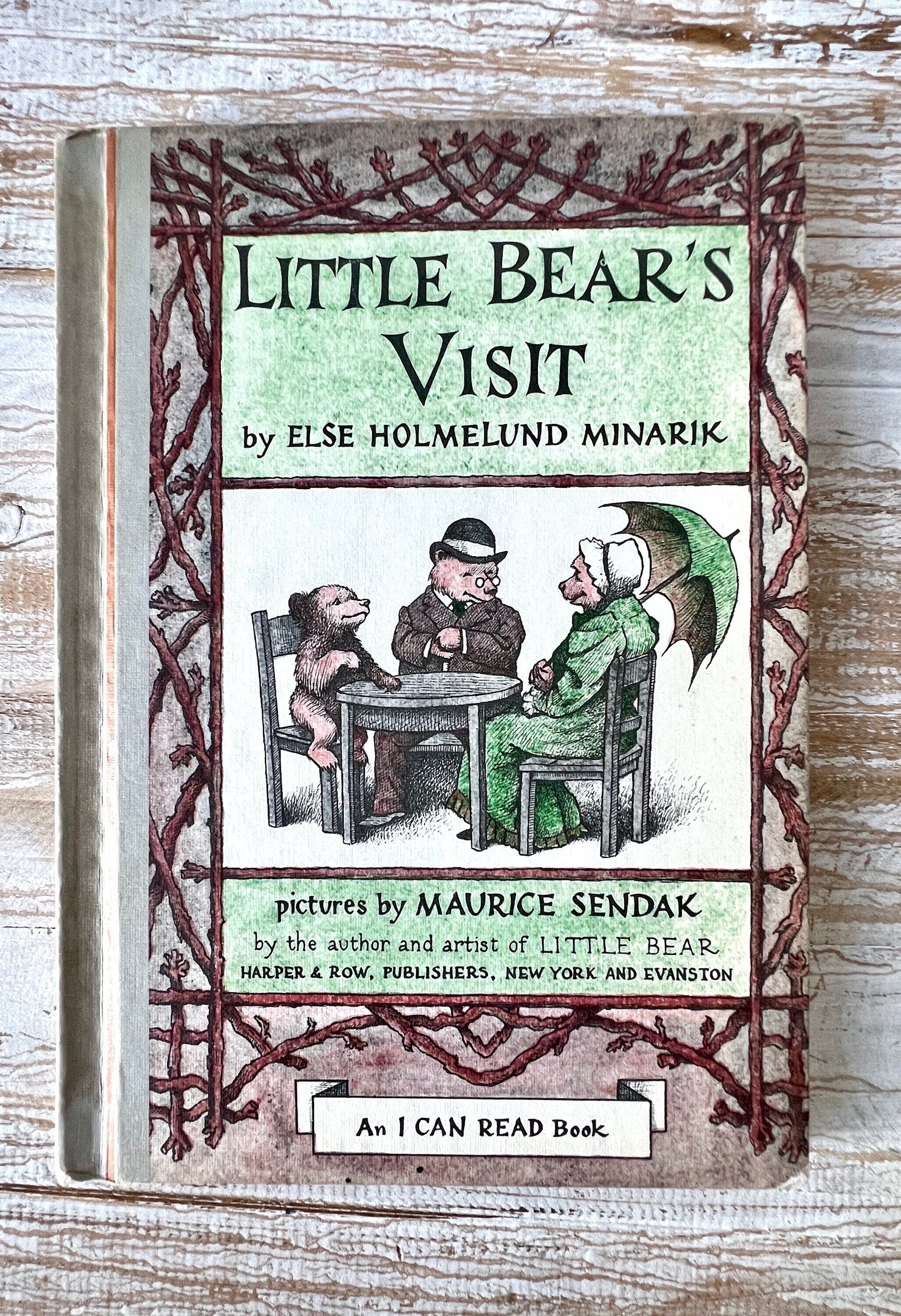 Little Bear's Visit by Else Holmelund Minarik Copyright - Etsy