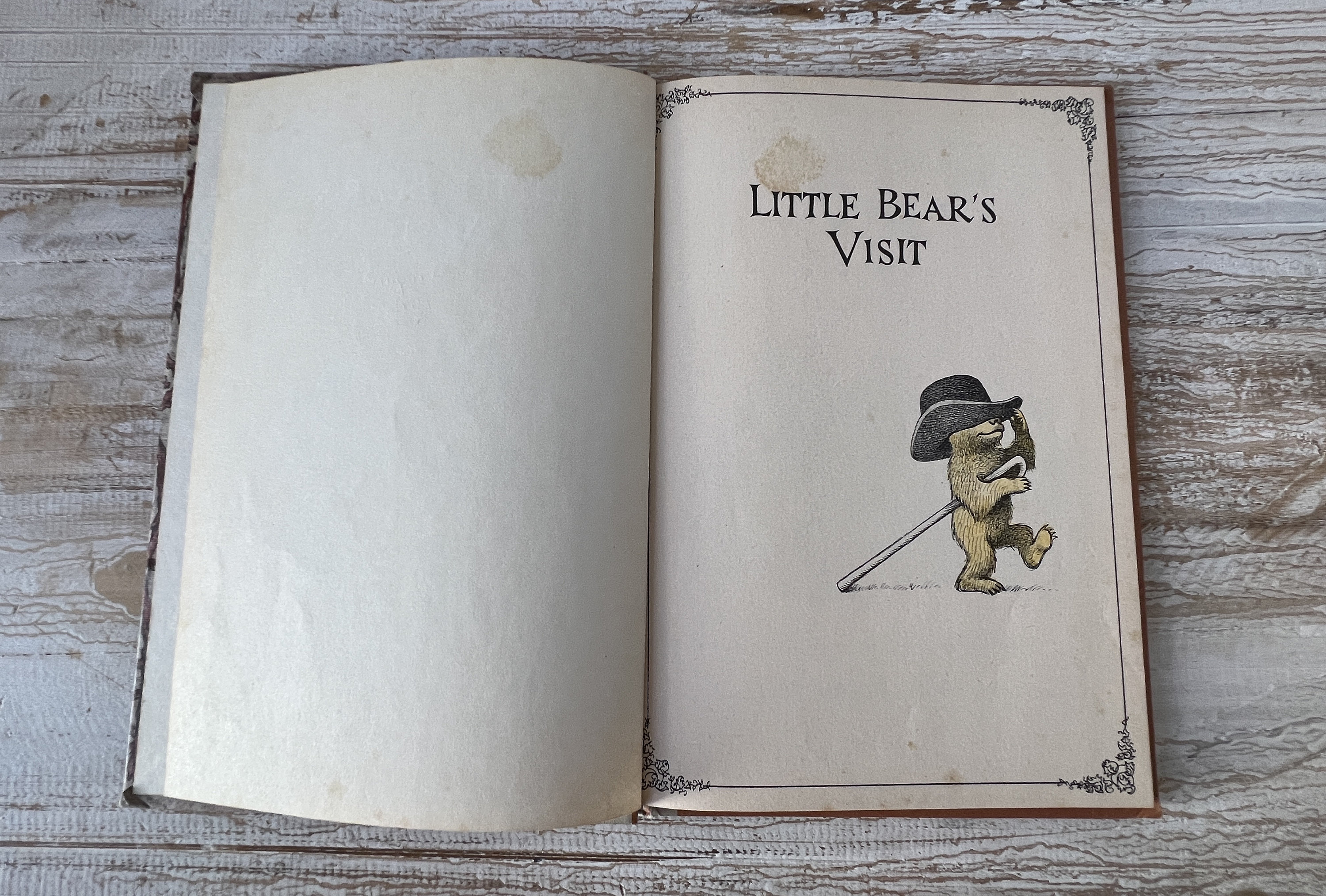 Little Bear's Visit by Else Holmelund Minarik Copyright - Etsy
