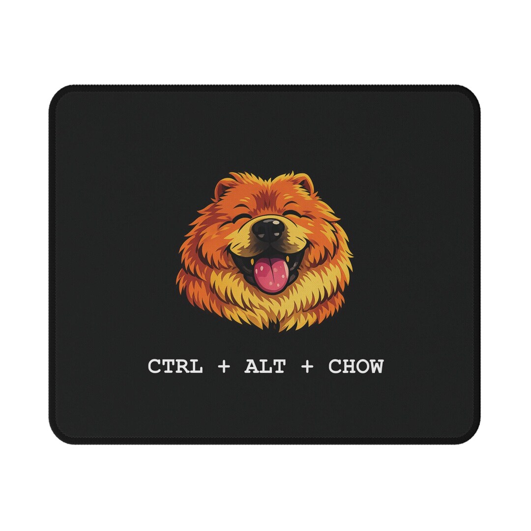 Chow Chow Illustration Mouse Pad | Dog Lover Gift - Etsy