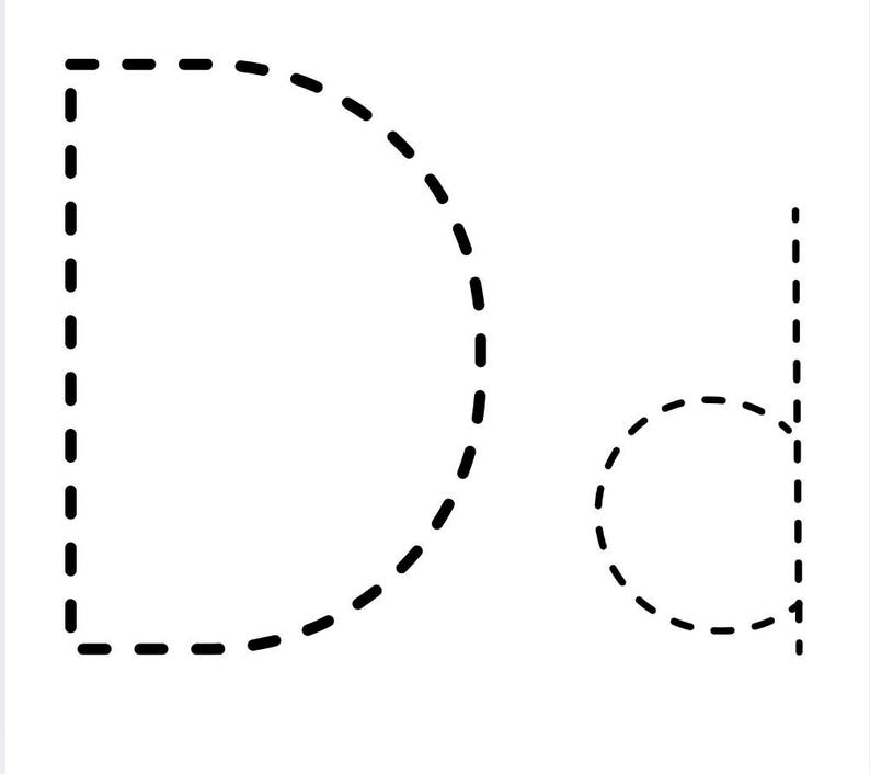 Alphabet Letter Tracing Worksheets A-Z for Kids (PDF Download) - Etsy