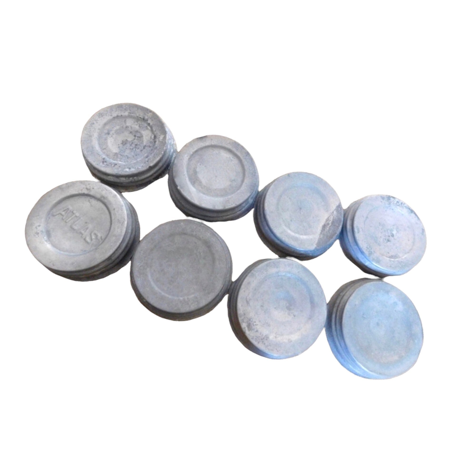 Vintage Zinc Jar Lids With Porcelain Insert Standard Mason/atlas/ball ...