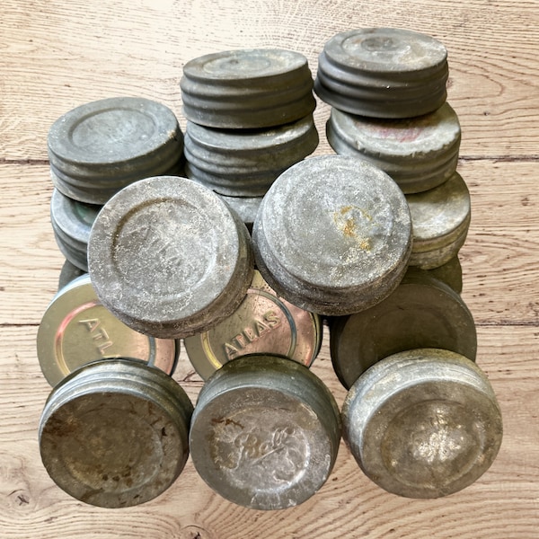 Zinc Lids - Etsy