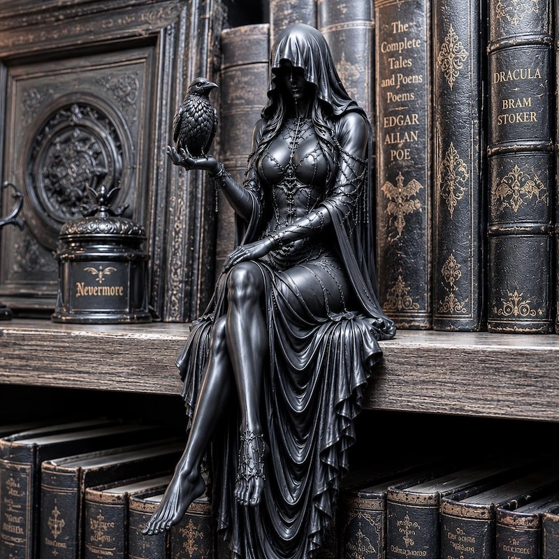 Gothic Figurine - Etsy UK