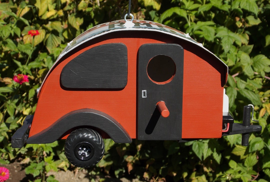 Hanging Retro RV Birdhouse for Small Bird Vintage Style - Etsy