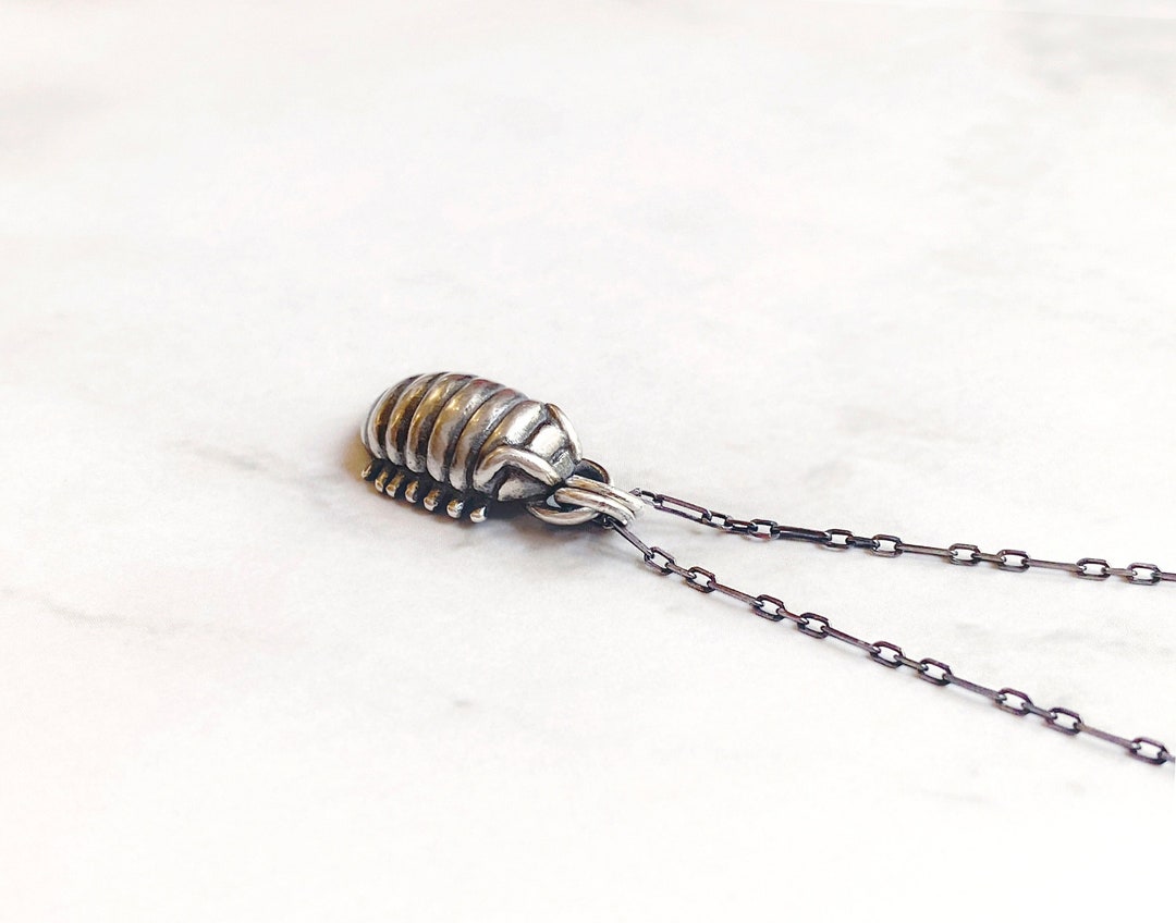 Silver Roly Poly Necklace - Etsy