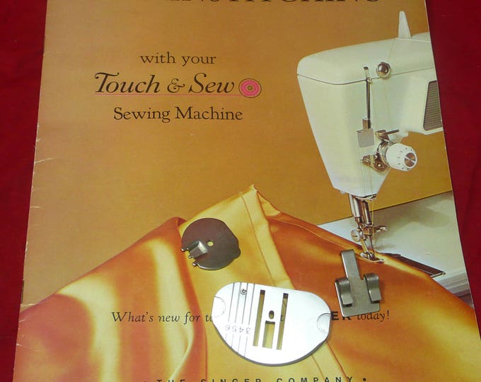 Singer 600 Chain Stitch Attachment and Manual - Etsy