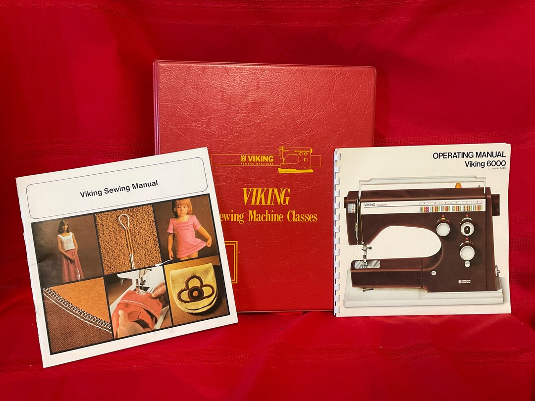 Viking 6000 Series 6440 Sewing Machine Original Operating and Sewing ...