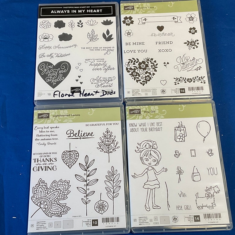 Stampin up Sets - Etsy