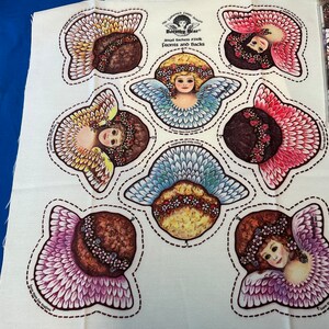 Dorothy Dear Angel Sachets 310K, Four Applicae, Sachets, or Ornaments ...