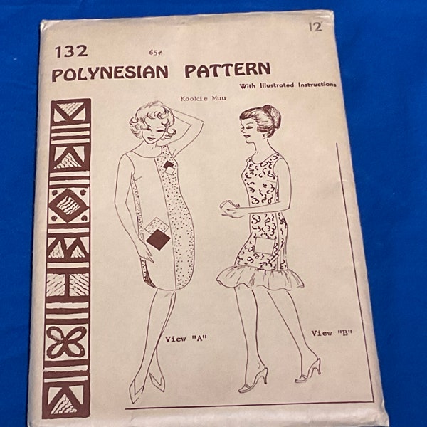 Polynesian Sewing Pattern - Etsy