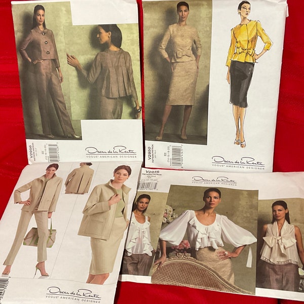 Vogue Designer Patterns - Etsy