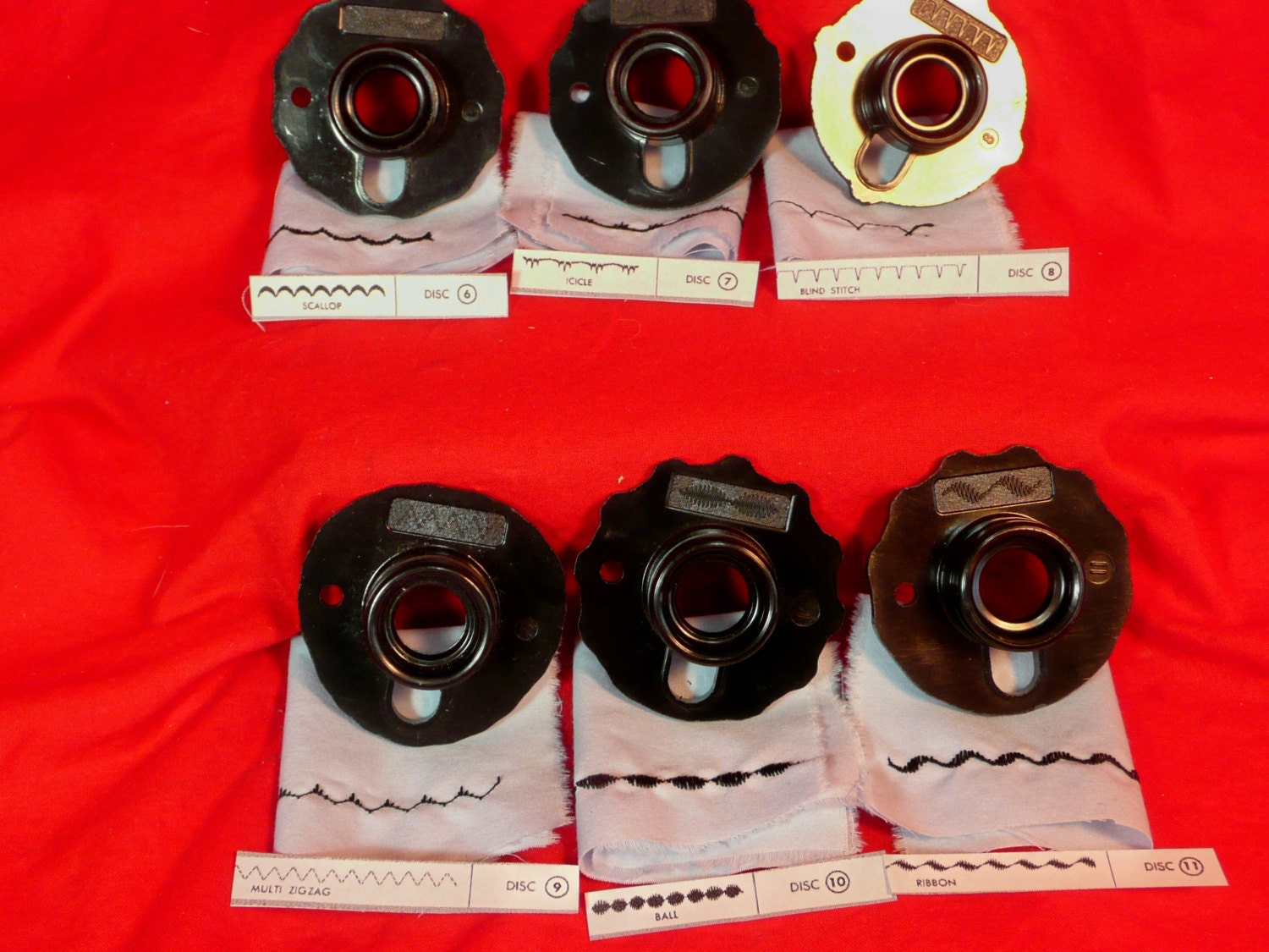 SINGER DISC CAMS 6, 7, 8, 9, 10, 11, 12, 13, 14 Singer 401 403 500 600 ...