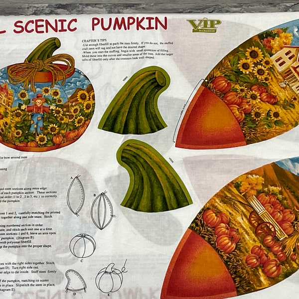Fabric Pumpkin - Etsy