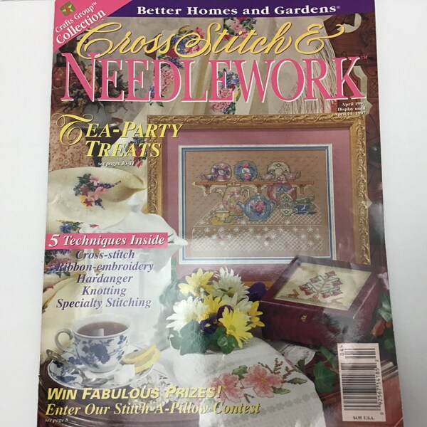 Cross Stitch and Needlework Magazine - Etsy