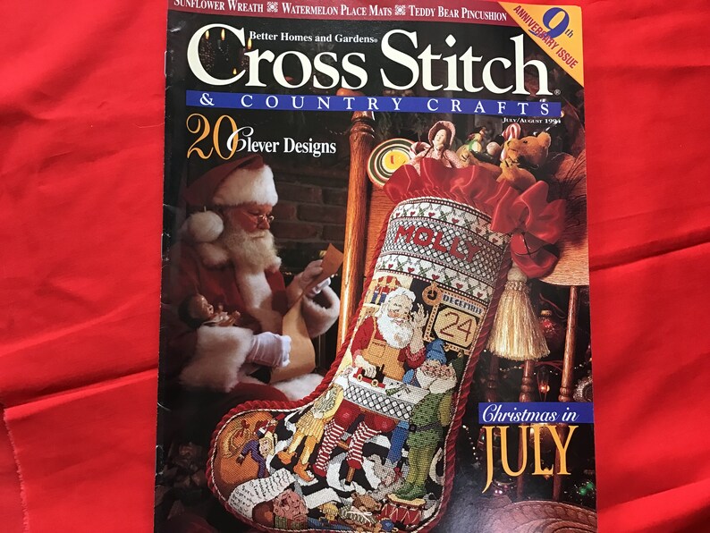 Cross Stitch and Country Craft Magazine 1994 | Etsy
