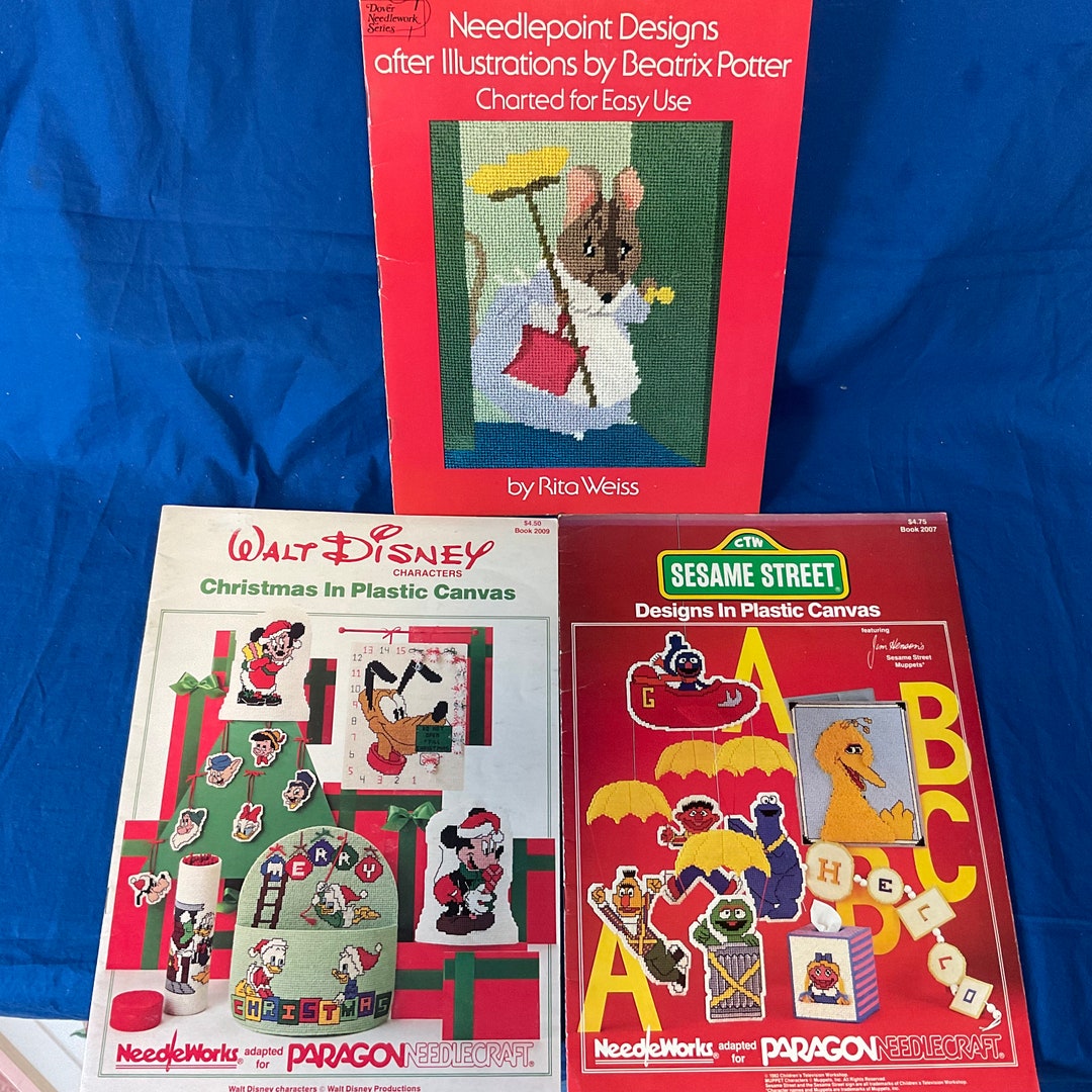 Paragon Designs in Plastic Canvas, Seasame Street, Walt Disney ...