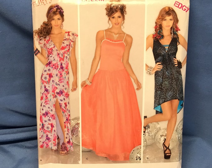 RARE Mccalls 3349 Sewing Pattern, Brooke Shields Evening Dress, Size 12 ...