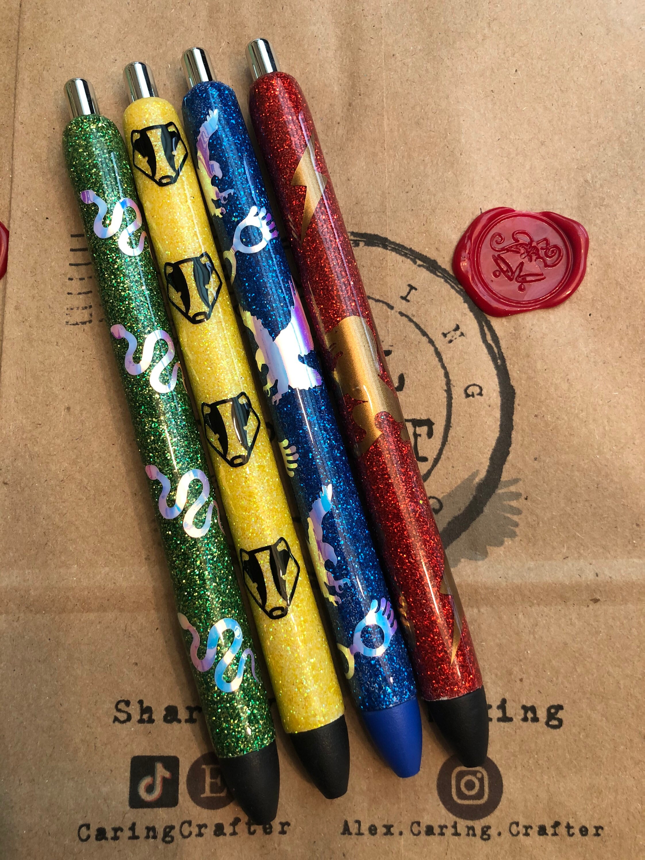 House Color Pens. Gel Wizard Pens. - Etsy