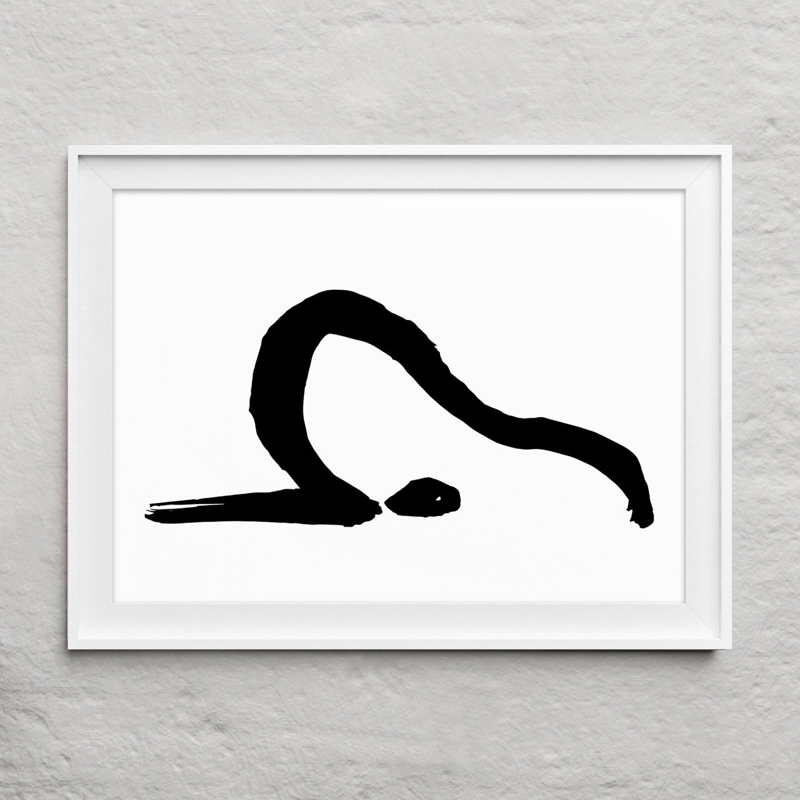 Yoga Poses Art Set Yoga Studio Decor Yoga Art Print Set of | Etsy