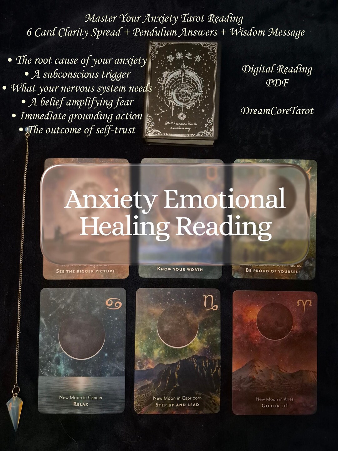 Anxiety Tarot Reading | Overthinking, Nervous System Insight, Emotional ...