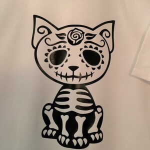 Cat and Dog Sugar Skull SVG Halloween Dxf Day of the Dead Png Dia De ...