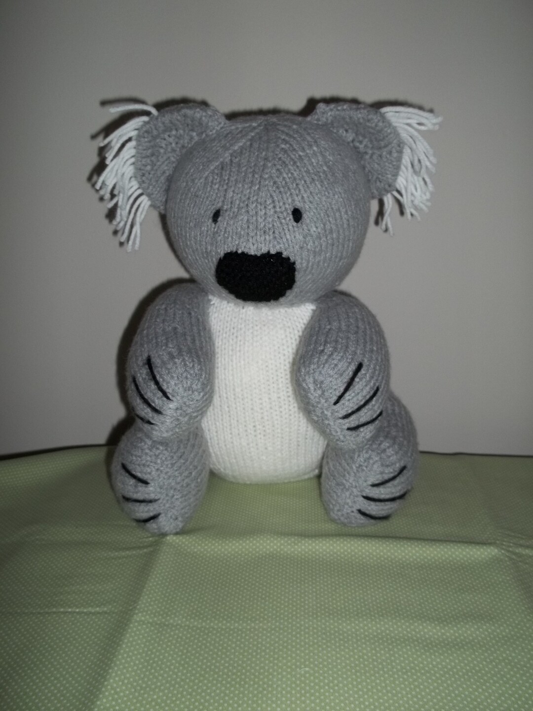 Knitted Koala Bear - Etsy