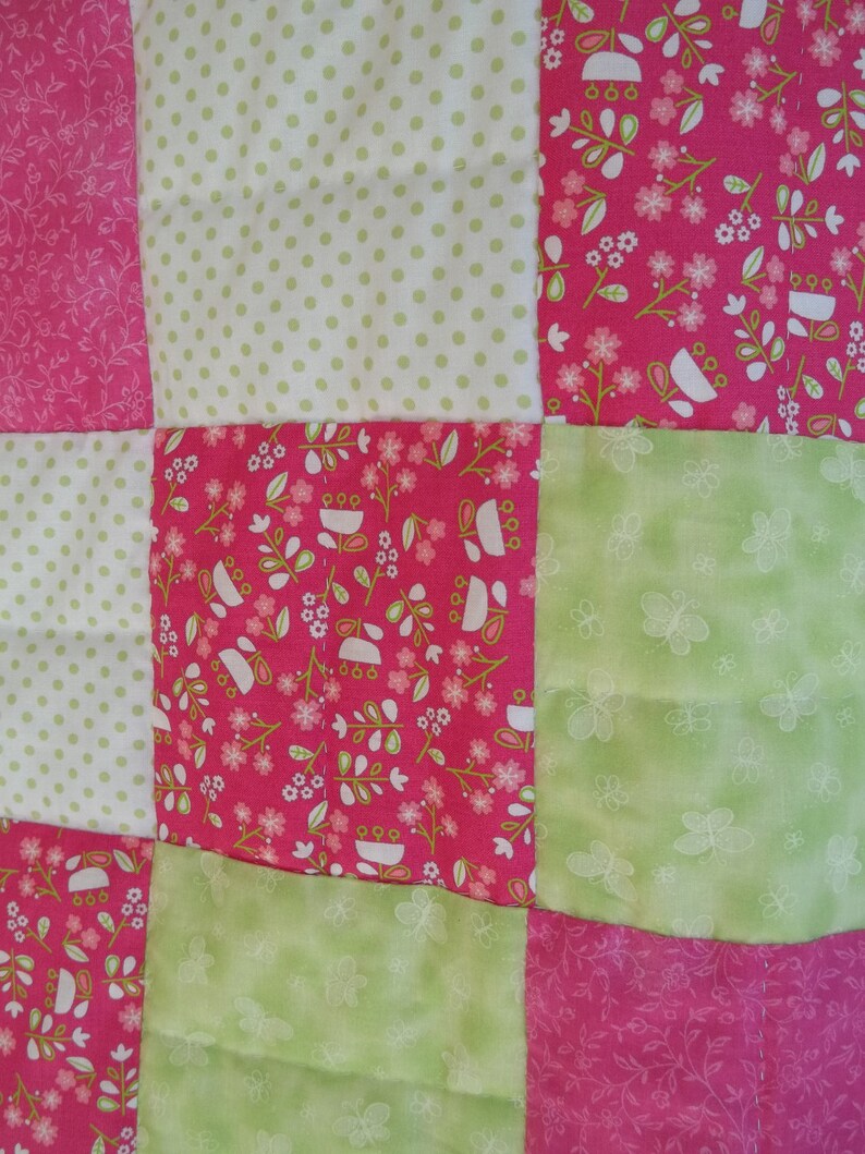 Pink and Green Patch - Etsy