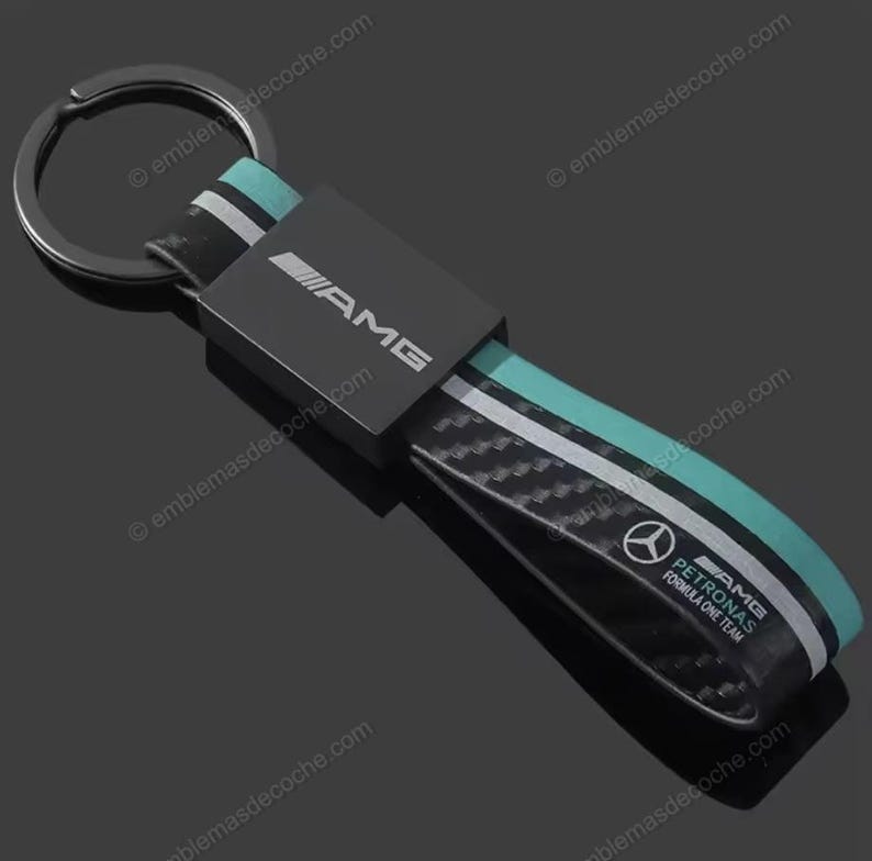 AMG Petronas Formula One Team Mercedes Benz Keychain - Etsy