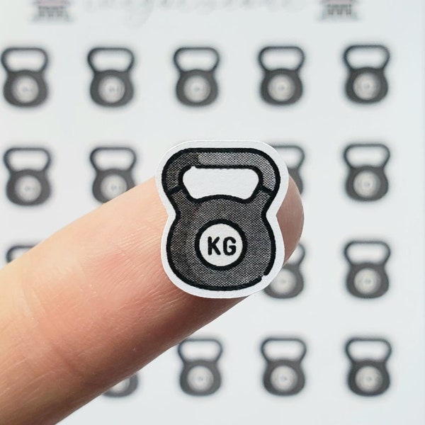Kettlebell Sticker - Etsy
