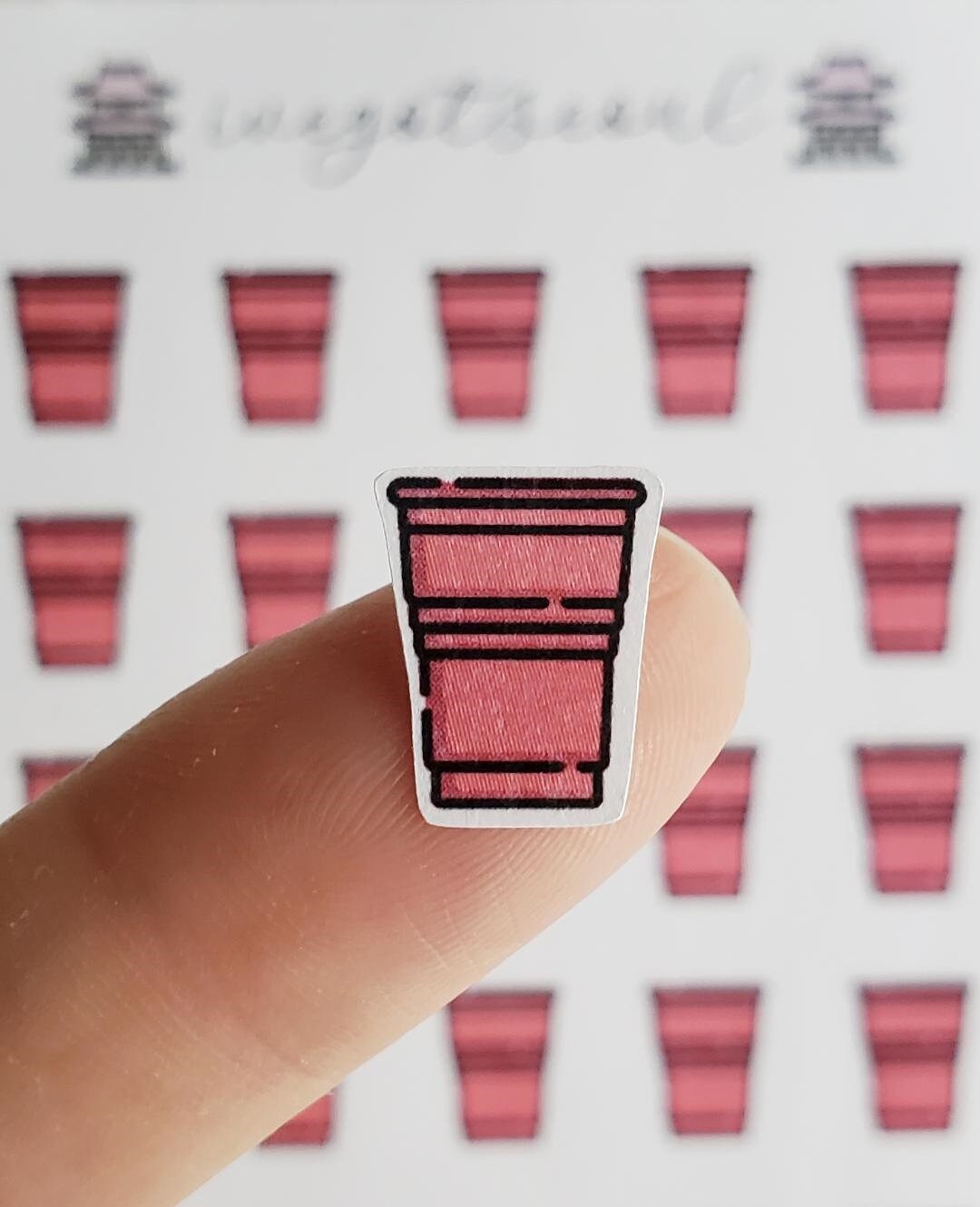 Planner Sticker | Party Plastic Cup - Etsy