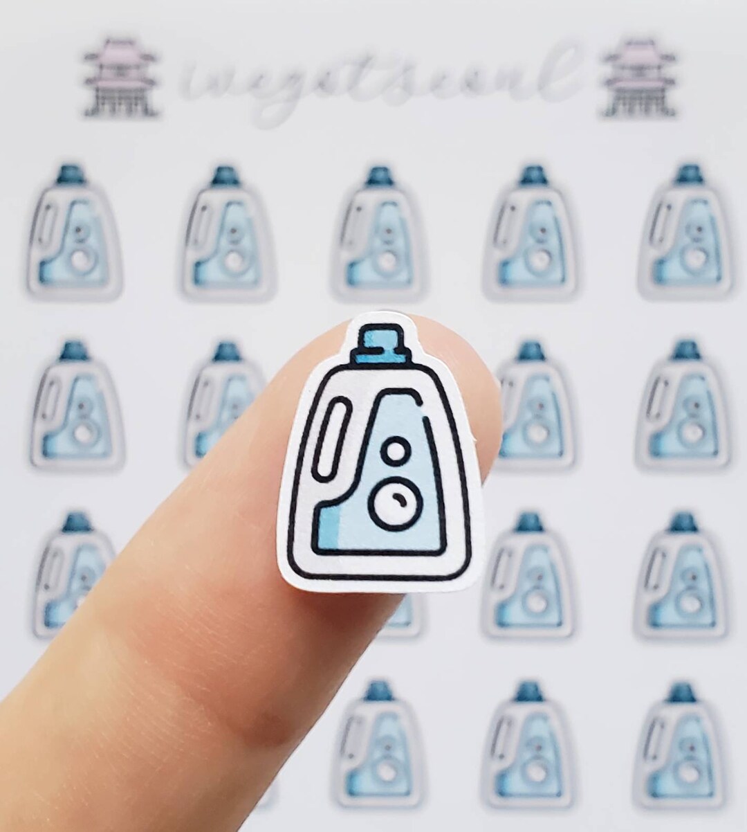 Planner Sticker | Laundry Detergent - Etsy