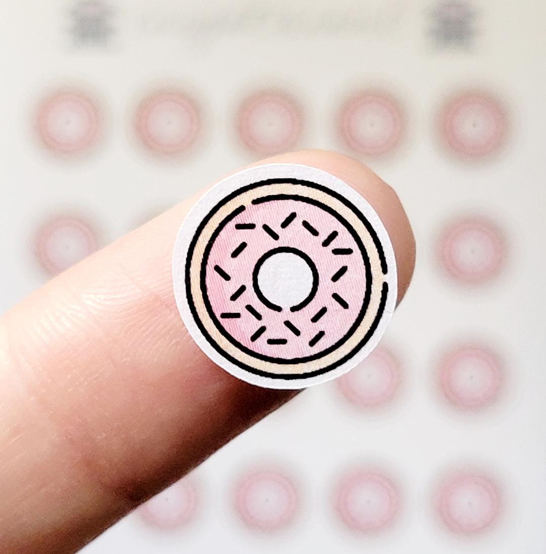 Planner Sticker | Donut, Doughnuts - Etsy