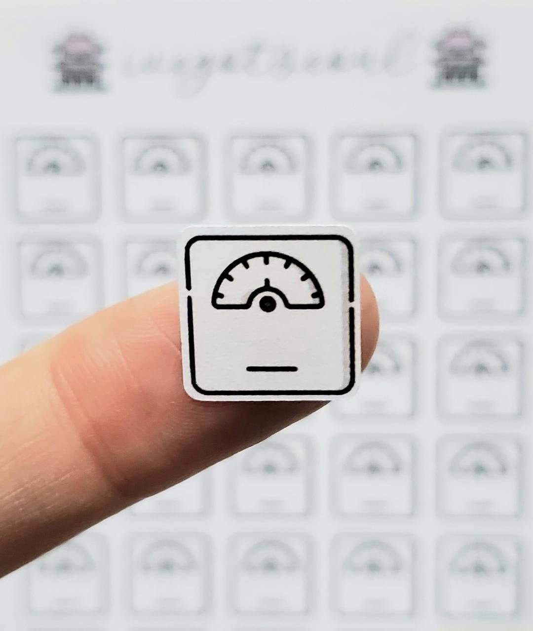 Planner Sticker | Scale - Etsy