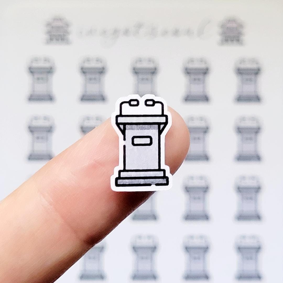 Planner Sticker | Podium, Debate, Speech, Election - Etsy