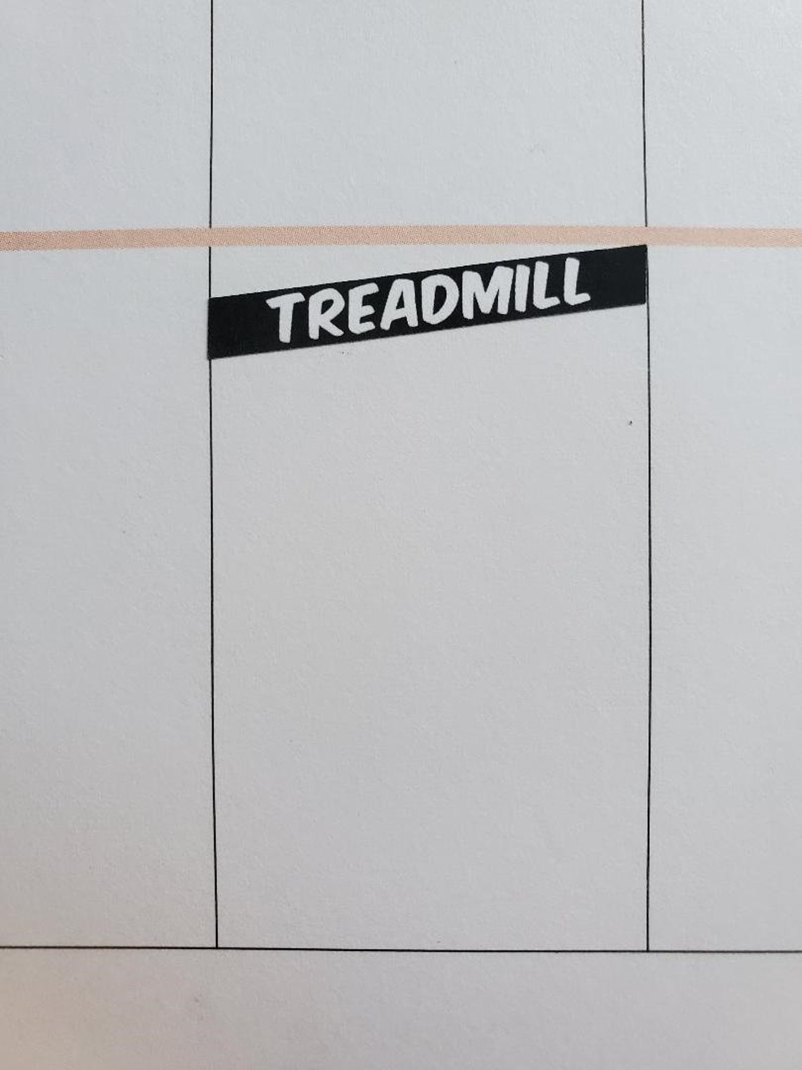 Planner Sticker | Treadmill - Etsy