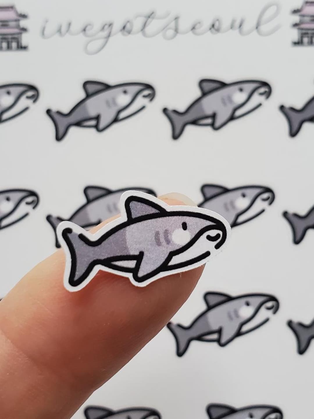 Planner Sticker | Shark Week / Period Tracker - Etsy