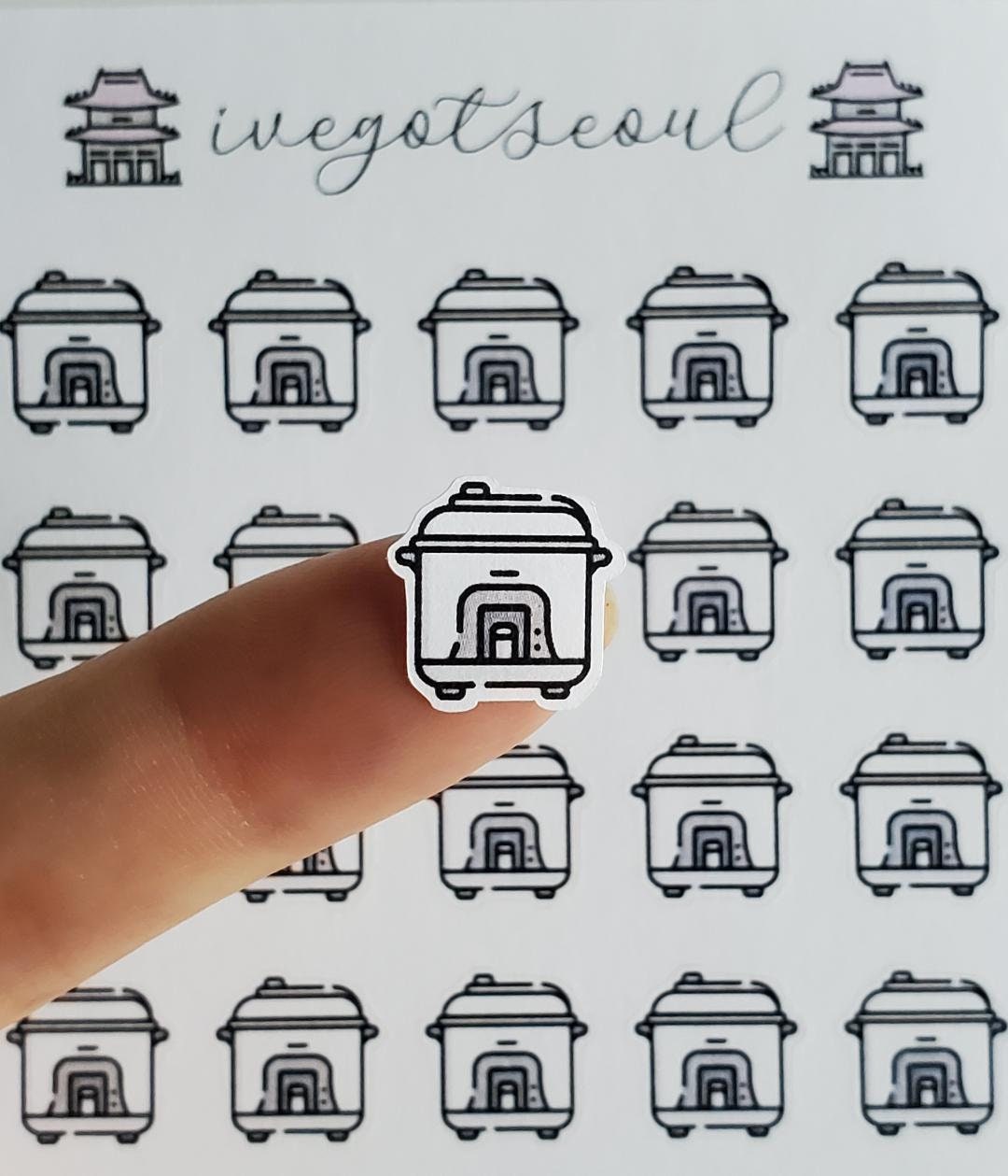 Planner Sticker | Rice Cooker, Electric Cooker - Etsy