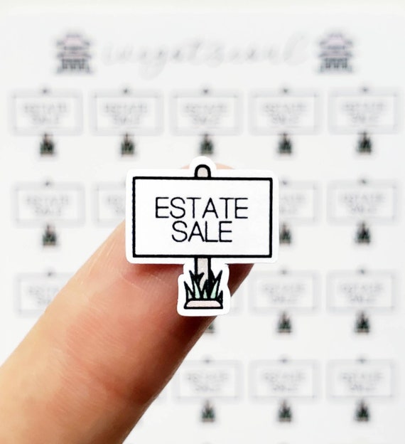 Planner Sticker Estate Sale | Etsy