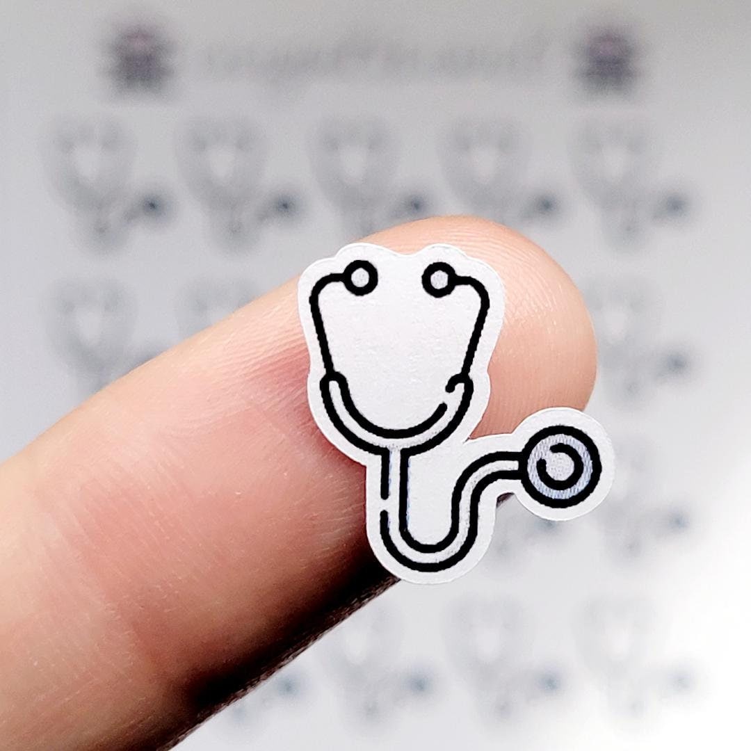 Planner Stickers | Stethoscope, Doctor Visit, Medical Stickers - Etsy