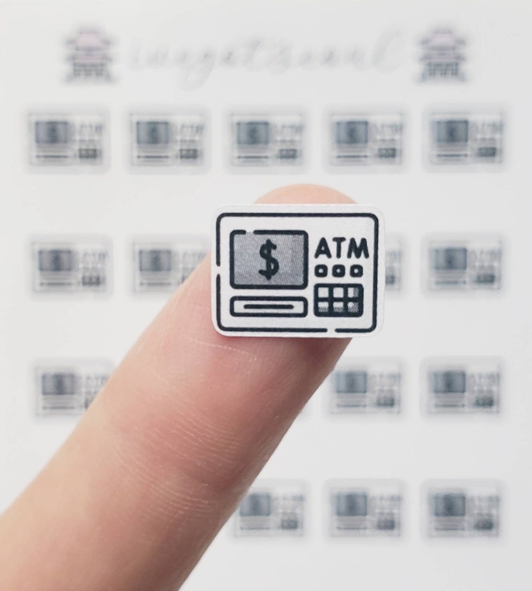 Planner Sticker | ATM - Etsy