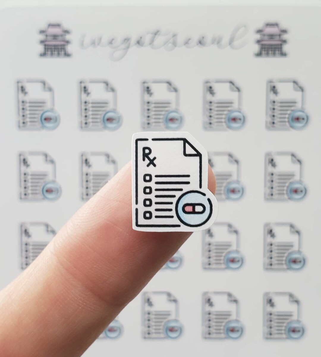 Planner Sticker | Prescription, Refill Reminder - Etsy