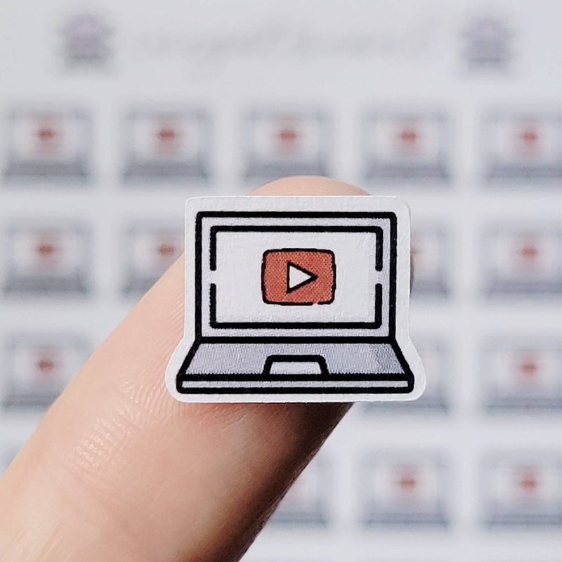 Youtube Stickers - Etsy