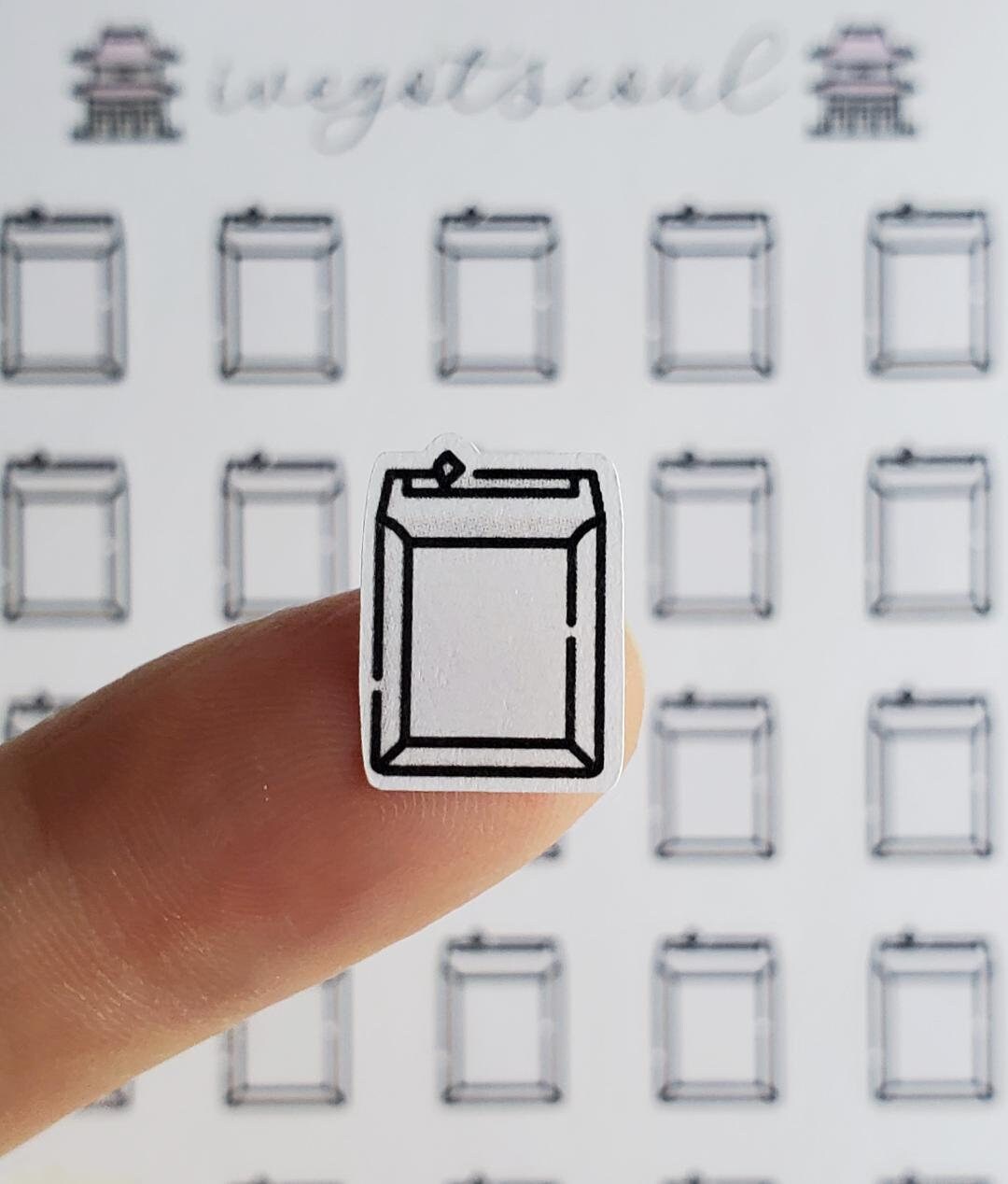 Planner Sticker | Stiff Shipping Envelope - Etsy