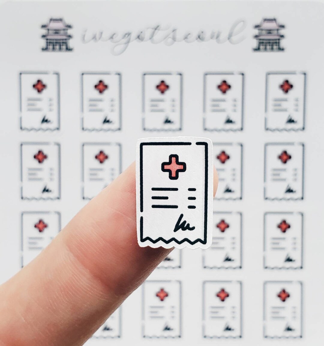 Planner Sticker | Medical Bills - Etsy